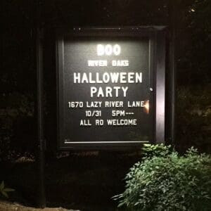 Outdoor Message Center - DOUBLE SIDED - Outdoor Message Center